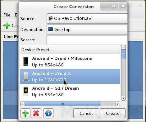 Cannot add conversion to queue in Arista Transcoder - Techyv.com